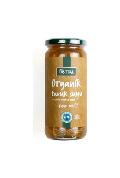 Orvital Organik Tavuk Suyu 500 Ml. Orvital Organik Tavuk Suyu 500 Ml.
