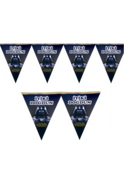 Sihirli Parti Star Wars & Heroes Üçgen Flama Sihirli Parti Star Wars & Heroes Üçgen Flama