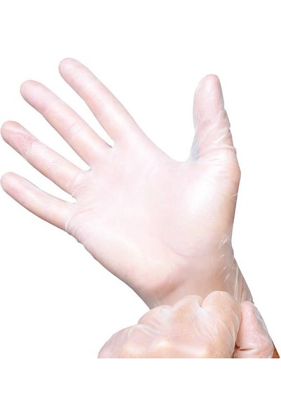 Eldiven Pudrasız Vinil 100 Lü Orta Boy M Sir Ağda Eldiveni