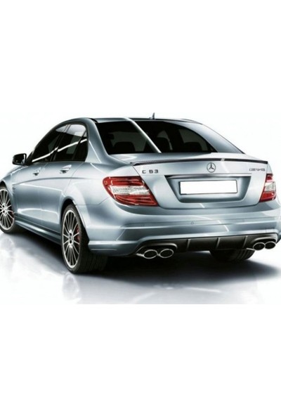 Mercedes C Serisi W204 2009 - 2011 Amg Makyajsız Difüzör (Plastik) Mercedes C Serisi W204 2009 - 2011 Amg Makyajsız Difüzör (Plastik)