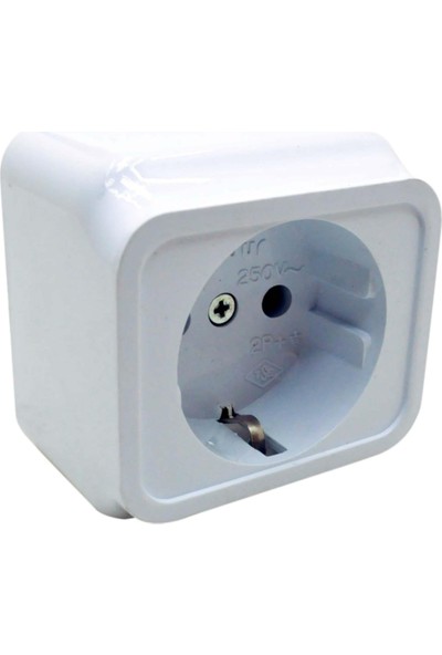 Seldur Sıva Üstü Topraklı Priz