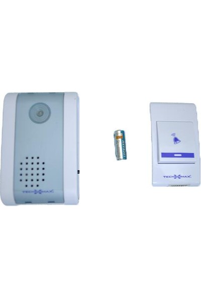 Technomax Uzaktan Kumandalı Kapı Zili (100M Kapsama Alanlı) Technomax Uzaktan Kumandalı Kapı Zili (100M Kapsama Alanlı)