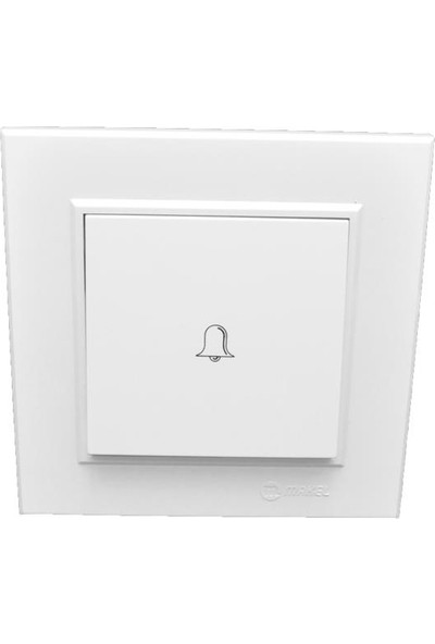 Makel Karea Zil Butonu (Krem) Makel Karea Zil Butonu (Krem)