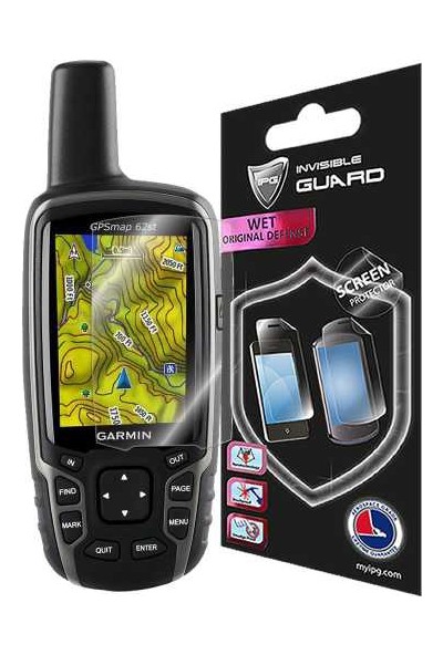IPG Garmin GPSMAP 62 Görünmez Ekran Koruyucu (2 Adet) IPG Garmin GPSMAP 62 Görünmez Ekran Koruyucu (2 Adet)