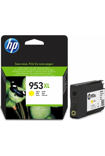 Hp 953Xl F6U18Ae Sarı Kartuş Officejet 7740 / 8210 / 8710 / 8712 / 8725 Hp 953Xl F6U18Ae Sarı Kartuş Officejet 7740 / 8210 / 8710 / 8712 / 8725