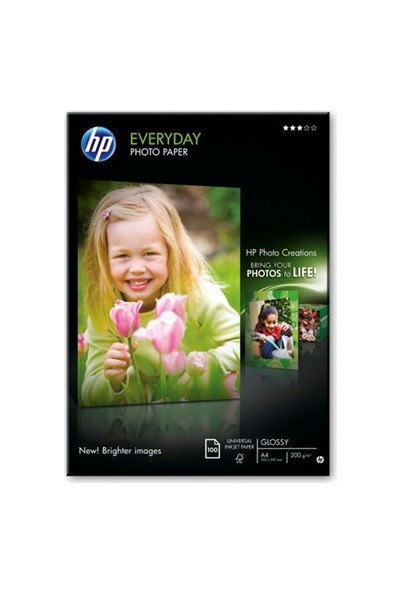 Hp Q2510A Parlak Fotoğraf Kağıdı A4 200G/M2