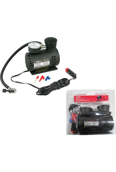 Oscar Hava Kompresörü 300Psı - 12V (Çakmak Soketli)