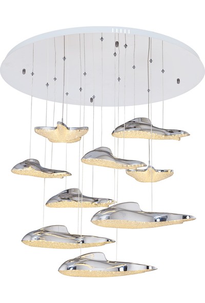Özcan Aydınlatma 5376-7A 5376 7'li Balık Sarkıt Avize