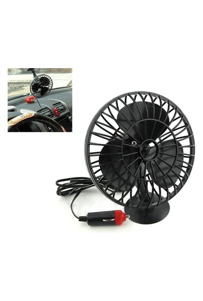 Wildlebend Araç içi Serinletici Vantilatör 12 V Çakmaktan Girişli