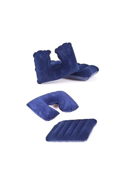 Wildlebend Boyun ve Seyahat Yastığı 2li Set