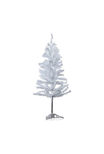 Wildlebend Yılbaşı Beyaz Çam Ağacı Gür Dallar 120 cm