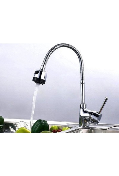 Wildlebend Oynar Başlıklı 2 Fonksiyonlu Spiral Musluk Başlığı