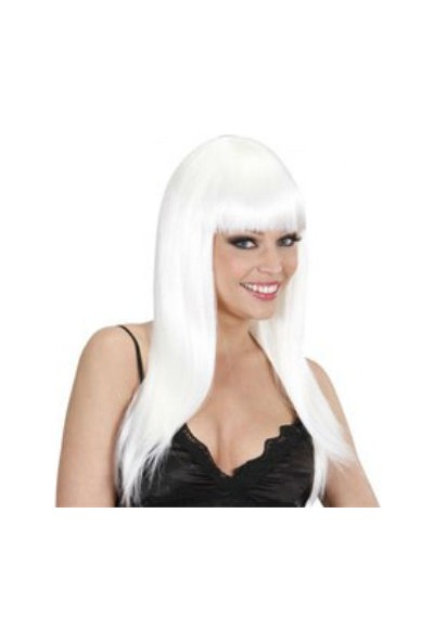 Wildlebend Uzun Peruk Saç - Beyaz
