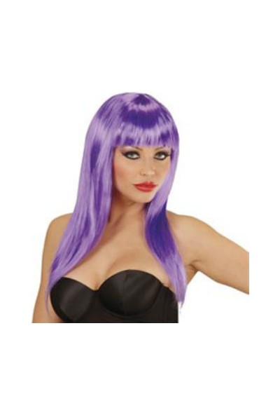 Wildlebend Uzun Peruk Saç - Mor