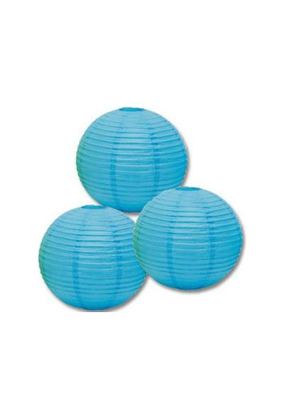 Wildlebend Dekoratif Çin Feneri – Kağıt Lamba - Mavi