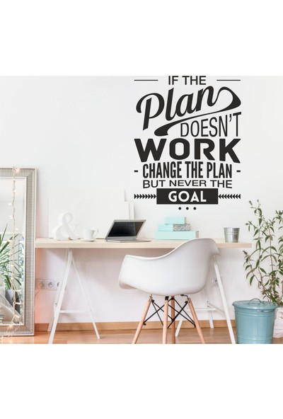 Hepsi Duvar If The Plan Doesn'T Work Duvar Sticker