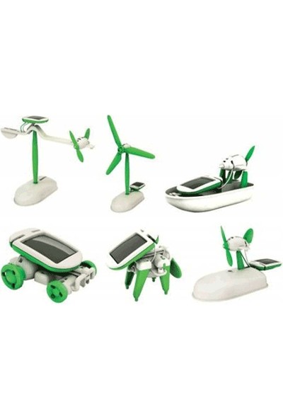 Soppigo 6in1 Solar Robot Mucit Kiti Soppigo 6in1 Solar Robot Mucit Kiti