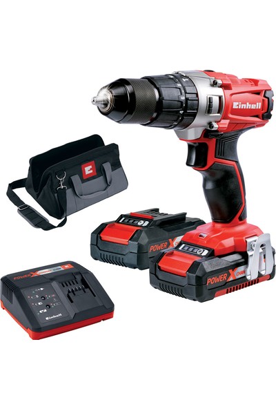 Einhell TE-CD 18/2 Li-i Kit, Akülü Darbeli Vidalama Einhell TE-CD 18/2 Li-i Kit, Akülü Darbeli Vidalama