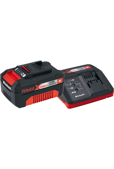 Einhell 18V Power X-Change 3 Ah Akü + Hızlı Şarj Cihazı Einhell 18V Power X-Change 3 Ah Akü + Hızlı Şarj Cihazı