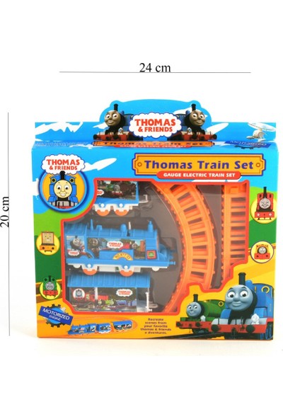 Can-Em Oyuncak Kutulu Pilli Kç Thomas Tren Set