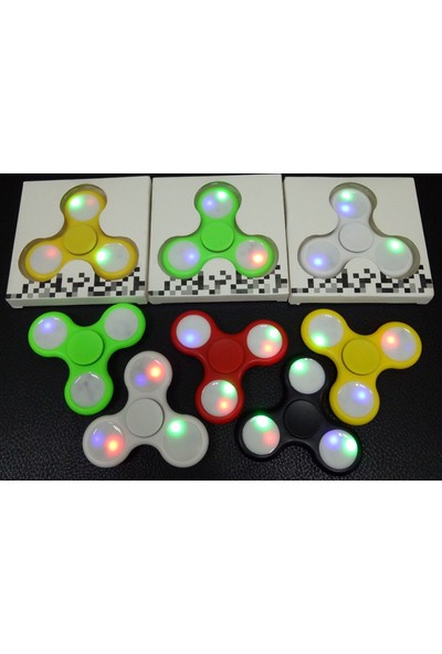 Can-Em Oyuncak Stres Çarkı Renkli Işıklı İthal