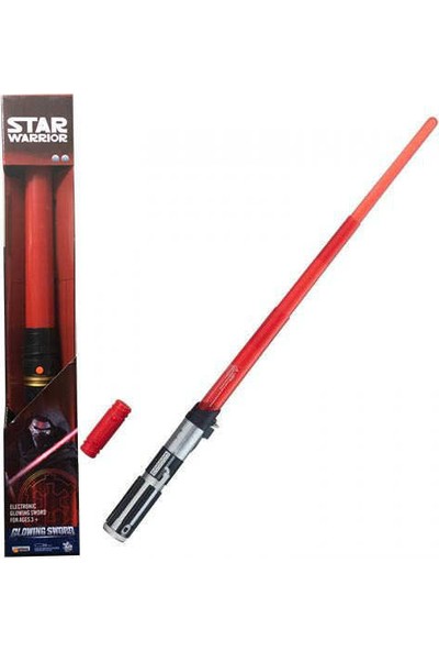 Star Warrior - Kylo Ren Elektronik Işın Kılıcı Sesli Işıklı Star Warrior - Kylo Ren Elektronik Işın Kılıcı Sesli Işıklı