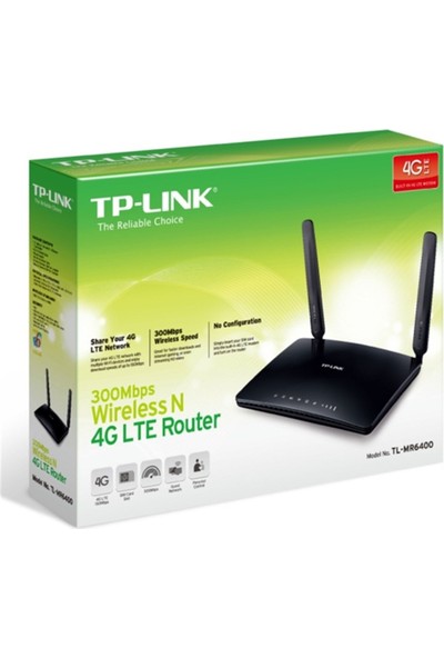Tp-Link Tl-Mr6400 300Mbps 4G Lte Wifi N Router Tp-Link Tl-Mr6400 300Mbps 4G Lte Wifi N Router
