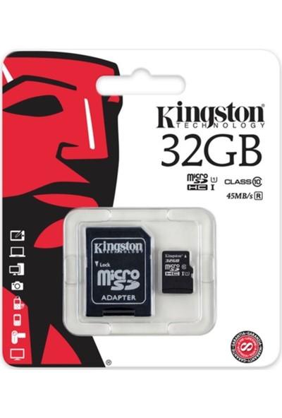 Kingston 32 Gb Micro Sd Class 10 Cl10 Sdc10G2/32Gb Kingston 32 Gb Micro Sd Class 10 Cl10 Sdc10G2/32Gb