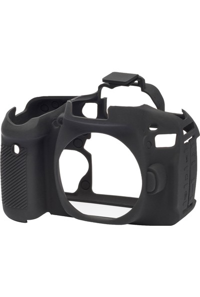 Canon 80D Siyah EasyCover (Silikon Kılıf)
