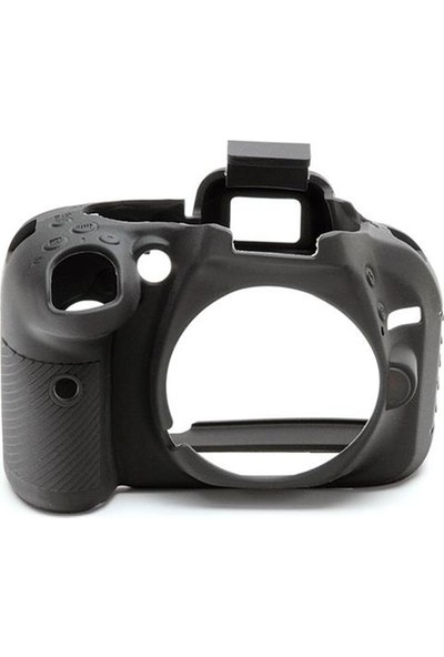 Nikon D5200 Siyah EasyCover (Silikon Kılıf) Nikon D5200 Siyah EasyCover (Silikon Kılıf)