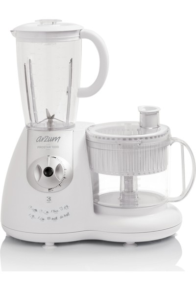 Arzum AR1044 Prostar Mutfak Robotu - Gri