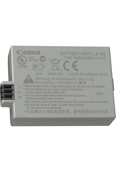Canon LP-E5 Batarya Canon LP-E5 Batarya