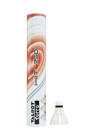 Talbot Torro Hit 750 12 li Kaz Tüyü Badminton Topu Beyaz