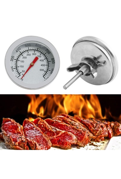Weather Forecast Barbekü Mangal Fırın Termometresi 50-500 Derece Thr224 Weather Forecast Barbekü Mangal Fırın Termometresi 50-500 Derece Thr224