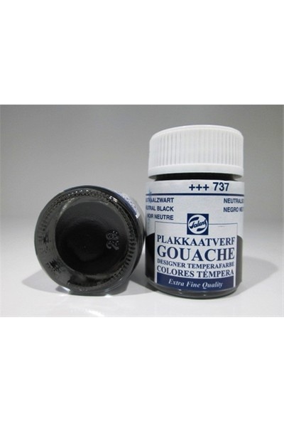 Talens Guaj Boya 16 Ml Neutral Black 737