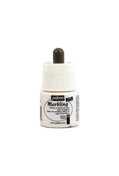 Pebeo Marbling (Ebru Boyası) 10 White 45Ml Pebeo Marbling (Ebru Boyası) 10 White 45Ml