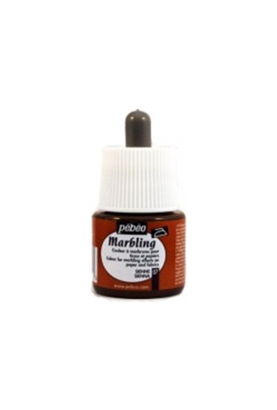 Pebeo Marbling (Ebru Boyası) 07 Sienna 45Ml Pebeo Marbling (Ebru Boyası) 07 Sienna 45Ml