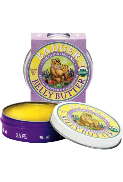 Badger Hamilelik Öncesi Ve Sonrası Için Karın Çevresi Nemlendirici Kremi 56gr