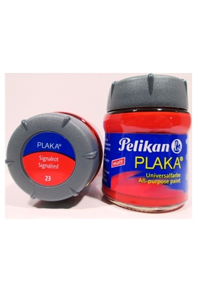 Pelikan Plaka Boya Signal Red 23