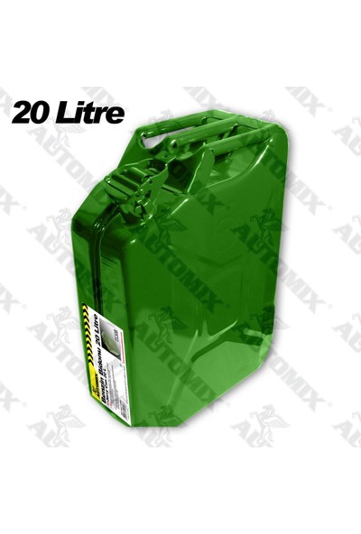 AUTOMİX BENZİN BİDONU METAL 20 LT AUTOMİX BENZİN BİDONU METAL 20 LT