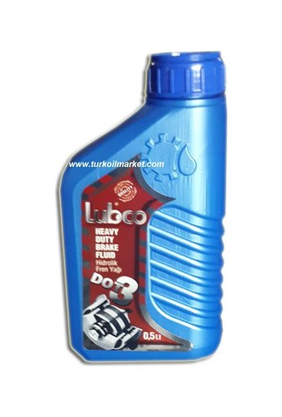 Lubco Dot 3 Fren Hidroliği - 500 ml Lubco Dot 3 Fren Hidroliği - 500 ml