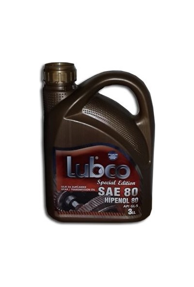 Lubco Hipenol SAE 80 - 3 L Lubco Hipenol SAE 80 - 3 L