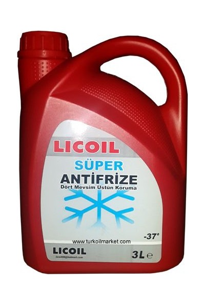 Licoil Kırmızı Antifriz - 3 Lt