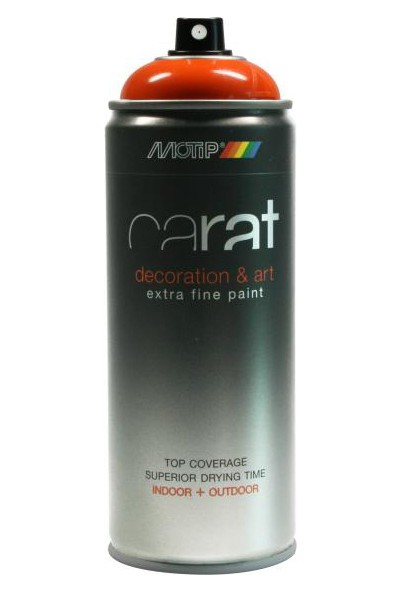 Motip Carat Parlak Turuncu Sprey Boya - 400 ml RAL2004