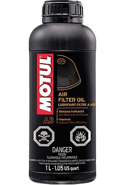 Motul A3 Hava Filtresi Yağ - 1 litre Motul A3 Hava Filtresi Yağ - 1 litre
