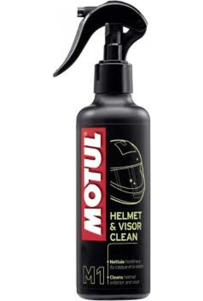 Motul M1 Kask ve Vizör Temizleyici - 250 ml Sprey Motul M1 Kask ve Vizör Temizleyici - 250 ml Sprey