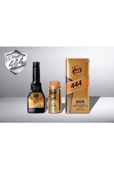 444 Bor Nano Gold Teknolojili Motor Koruyucu Set 444 Bor Nano Gold Teknolojili Motor Koruyucu Set