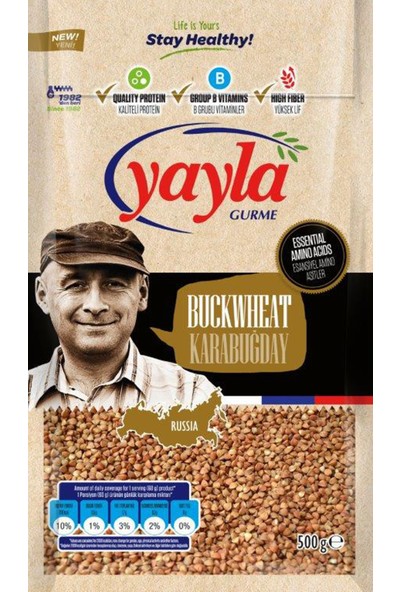 Yayla Gurme Greçka(Karabuğday) 500 gr