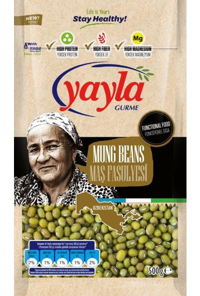 Yayla Gurme Maş Fasulye 500 gr