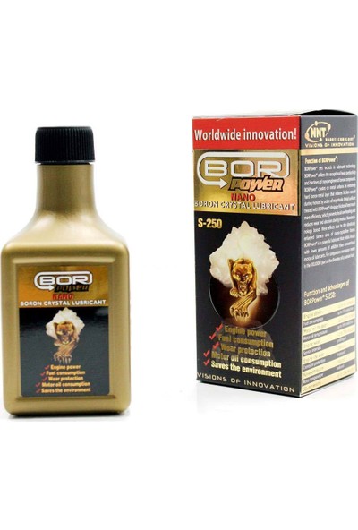 Bor Power MS 250 S Gold Nano 250 ml Yağ Katkısı Bor Power MS 250 S Gold Nano 250 ml Yağ Katkısı